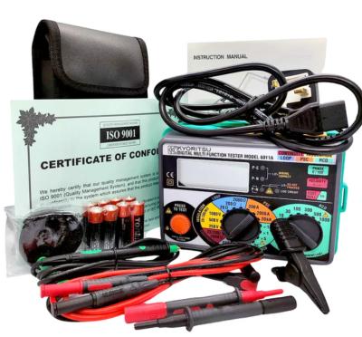 China KYORITSU MULTI FUNCTION INSTALLATION TESTER 6011A KEW Multifunction Tester for sale
