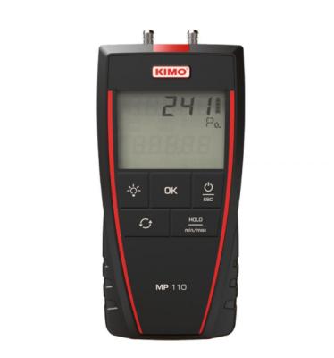 China KIMO  Portable Differential Pressure Meter MP 110 / 111 / 112 / 115 Manometer for sale