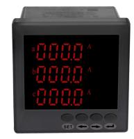 China MC Class 0.2 Three-Phase Power Quality Analyzer with LCD Display 40-60Hz 96×96mm Panel for sale
