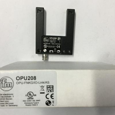 China IFM Photoelectric Fork Sensor 30V DC 50x10x60 OPU208 Float Level Switch for sale