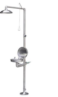 China Emergency shower and eye wash for sale