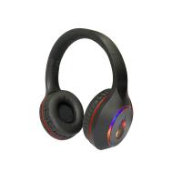 China stereo wireless bluetooth headset with led light bluetooth headphones with mic for sale