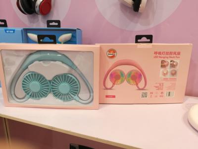 China Sommerfan, Hitze zu verringern 2022 Mini-ABS 6hours 1200mAh übergibt freien Minihals-Fan für Sommer zu verkaufen