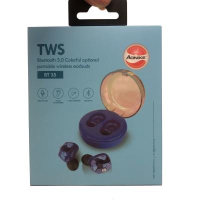 Cina 9cm 50mAH TWS Bluetooth Earbuds con il caso di carico in vendita