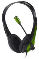 China Wired Educational Headphone For PC With Gun Mic for sale
