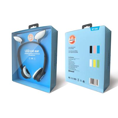 China Cat Wireless Headphone-de LEIDENE Hoofdtelefoons van V5.0 8hours Bluetooth voor Jonge geitjesonderwijs Te koop