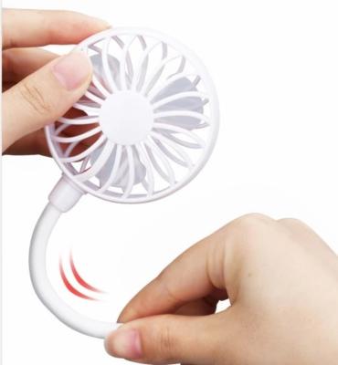 Cina Fan d'attaccatura portatile ricaricabile del collo di USB 360D 1.2w in vendita