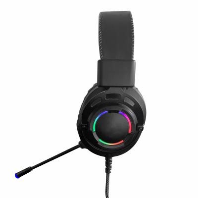 Cina Suono del LED che circonda la cuffia metallica di gioco con USB 3.5mm in vendita