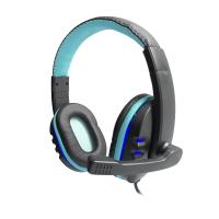 China Lightweight Computer Gaming Headset Stereo 3.5mm With LED Light for sale