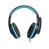 China Lightweight Computer Gaming Headset Stereo 3.5mm With LED Light for sale