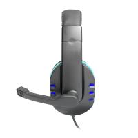 China Lightweight Computer Gaming Headset Stereo 3.5mm With LED Light for sale