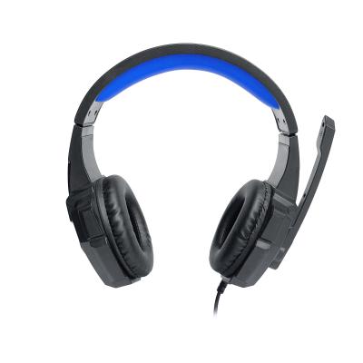 Cina Cuffia avricolare del computer per il giocatore del gioco con la cuffia metallica leggera principale con il mic in vendita
