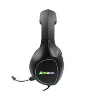 China 102DB Wired Computer Headphone With Mic USB Led Light for sale