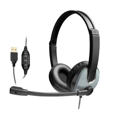 China Ruído da tomada de USB do negócio que cancela auriculares prendidos fones de ouvido do jogo à venda