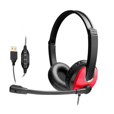 China Ruído da tomada de USB do negócio que cancela auriculares prendidos fones de ouvido do jogo à venda