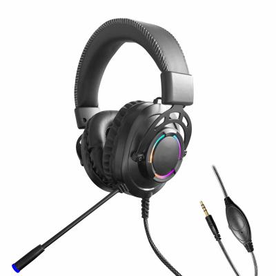 Cina la cuffia calda 2022 di gioco di rgb del nuovo modello di vendita per xbox, 30mW 102db USB ha fissato la cuffia di gioco con la luce del LED in vendita