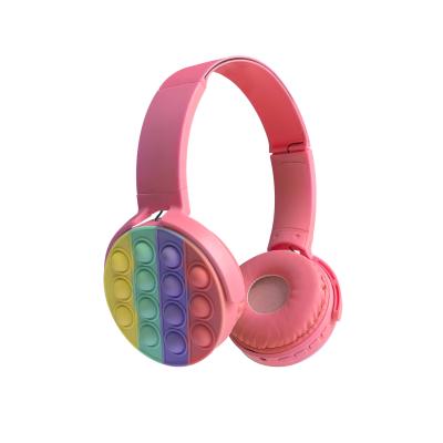 Cina schiocco senza fili Toy Colorful Lovely Headset Girls del silicone delle cuffie di 12m Bluetooth in vendita