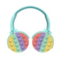 China ABS Stereo Bluetooth Headphone Pressure Relieved Panel Folding Wireless Headset for sale