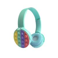 China ABS Stereo Bluetooth Headphone Pressure Relieved Panel Folding Wireless Headset for sale