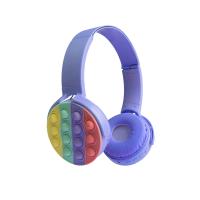 China ABS Stereo Bluetooth Headphone Pressure Relieved Panel Folding Wireless Headset for sale