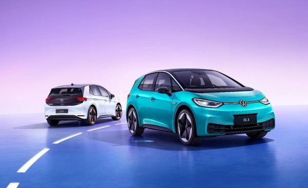 Quality 300 Miles Range Volkswagen Electric Car 160km/h 5 Seat VW ID3 Electric Car for sale