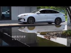 Maximale snelheid 180km/h BYD Electric Car Seal 06 mid-size Plug In Hybrid Electric Car