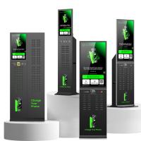 Quality Bajie Charging 2025 New Products Touch Screen Advertising Shared Power Bank Fast for sale