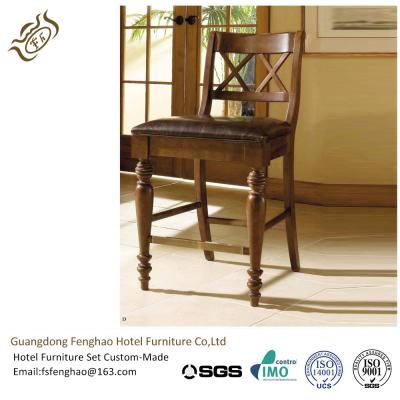 China Chatham Commercial Grade Bar Stools Wooden Backrest Rubber Wood Bar Furniture for sale