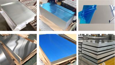 Cina PVC 1060 6061 3003 piatto di alluminio dello strato di 4x8 15mm per istruzione in vendita