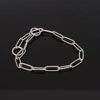 China Heavy Duty Iron Dog Choke Chain Collar 3.0mm 50cm for Training and Walking for sale