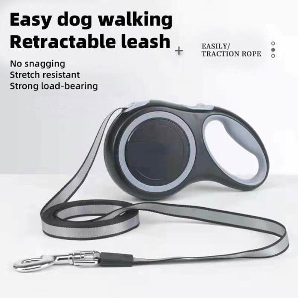 Quality Traction Rope Simple Style Dogs Adjustable pet Leashes multi-color wlking for sale
