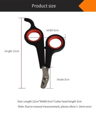 Cina Cane da compagnia Gatti Clipper per unghie Acciaio inossidabile Clipper per la cura di animali da compagnia forbici Cani cuccioli Gatti in vendita