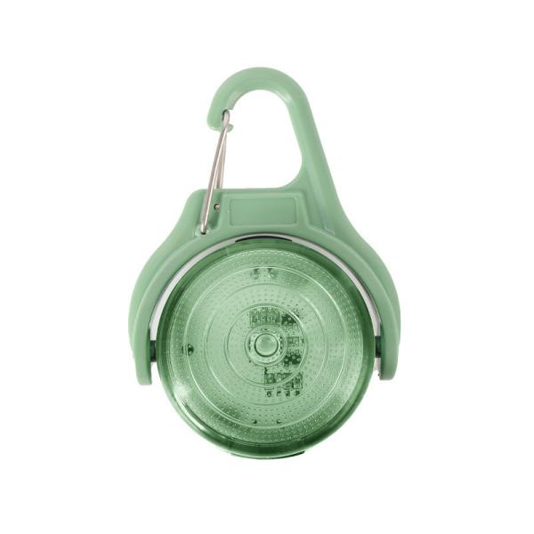 Quality White Blue Green Silicone Flashing Dog Collar Tag Floral Dog Identity Tags for sale