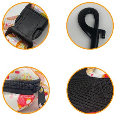 China Neoprene Dog Harness And Leash Set Personalized Designer Custom Pattern No Pull Soft Pet Harness For Small To Medium Dogs for sale