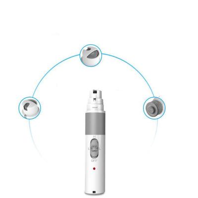 China Stil automatische kat nagel knipper USB opladen poot trimmer voor kleine dieren Te koop
