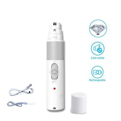 China Stil automatische kat nagel knipper USB opladen poot trimmer voor kleine dieren Te koop