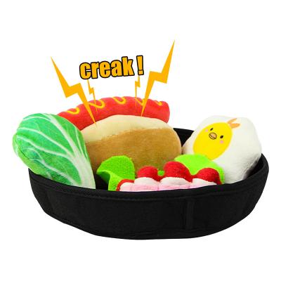 Cina Migliora il tempo di gioco del tuo animale domestico con 2022 Dog Breakfast Toy Interactive Plush Hide Seek Tooth Cleaning Dog IQ Intelligent Toy in vendita