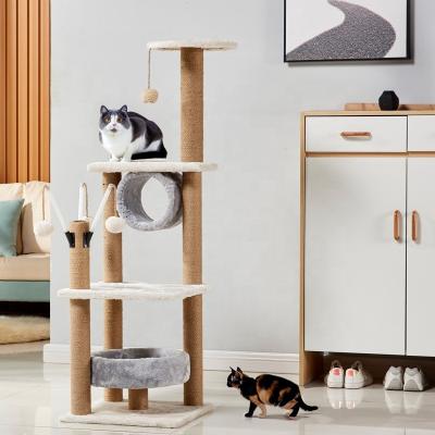 Cina Albero di gatti di lusso moderno con caratteristiche di prodotto sostenibile in vendita