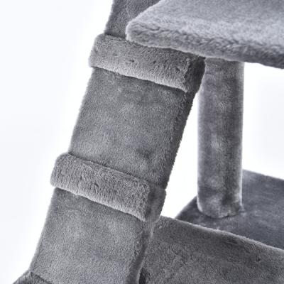 Cina Albero da arrampicata per gatti in legno personalizzato con design moderno e lusso e torre di grattacapi in vendita