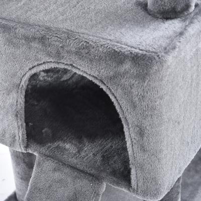 Cina Albero da arrampicata per gatti in legno personalizzato con design moderno e lusso e torre di grattacapi in vendita