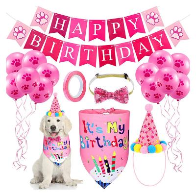 Cina Rifornimenti per il compleanno del cane Tirate il cappello della bandiera e altro Preparatevi a festeggiare in vendita
