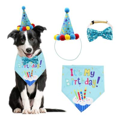 Cina Rifornimenti per il compleanno del cane Tirate il cappello della bandiera e altro Preparatevi a festeggiare in vendita