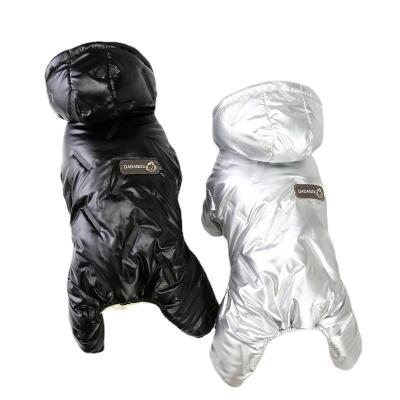 Cina Abbigliamento per animali essenziali Giacca invernale imbottita per piccoli cani Cappotto a quattro zampe in vendita