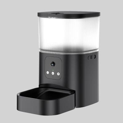 China Mobile App Remote Control Cat Feeder 300ml Wifi Cat Food Dispenser for sale