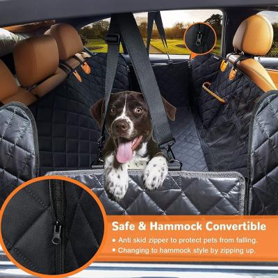 Cina Matto per sedile posteriore di auto in tessuto di Oxford impermeabile cuscino per animali domestici copertura di deposito tasche materiale in vendita