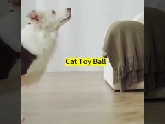 Pet ABS Material de silicone auto-movimento Cão de treinamento de gatinho brinquedo para entretenimento interior