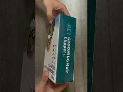 1500mA Batterie Haustiere Haartrimmer Kabellose Hunde-Clipper wiederaufladbare Keramik-Klinge
