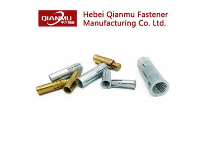 China High Quality White Zinc Plated Carbon Steel Galvanized Drop in Anchor And Fasteners for sale