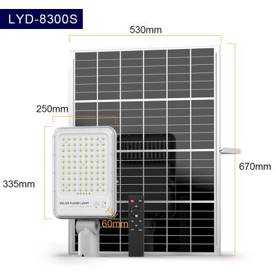 China Solar Powered Waterproof Flood Lights With 3.2V 40AH Battery 120° Beam Angle for sale
