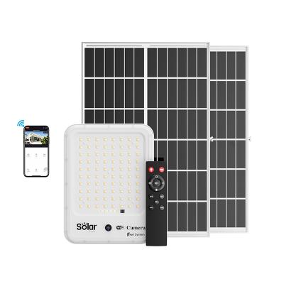 China Luz branca de CFTV solar movida a energia solar à venda